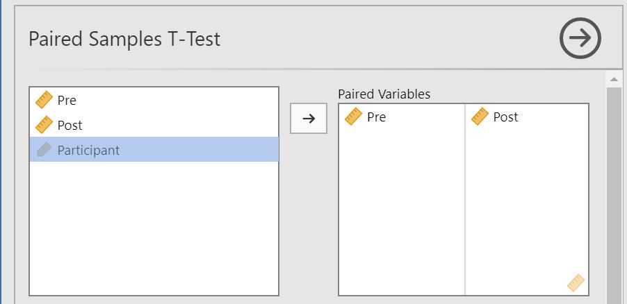 T test Paired Samples Jamovi Documentation